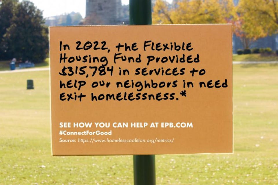 Help End Homelessness with EPB and the Homeless Coalition | EPB
