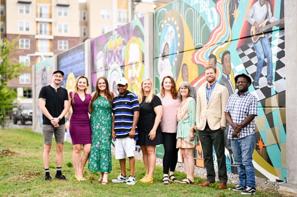 EPB Dedicates 10 New Murals on its 10th Street Substation Wall | EPB